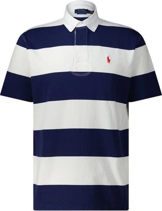 Polo Ralph Lauren Homme, Tops, Multicolore, Taille: 2XL Polo &agrave; rayures avec logo brod&eacute;