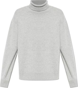 Lisa Yang Homme, Pulls, Gris, Taille: 2XL Faron Turtleneck
