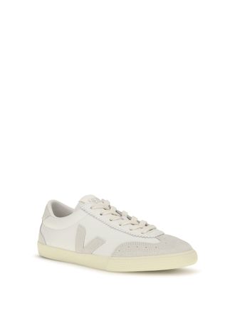 Veja Womens Volley Leather Sneakers White_natural