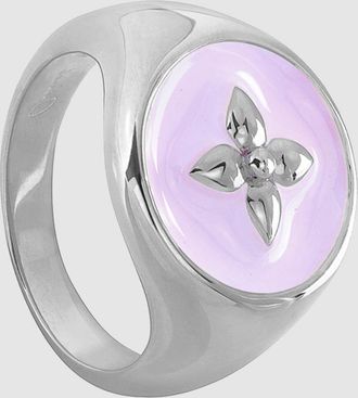 Cabirol Chevali&egrave;re Croisette Argent Rose Poudr&eacute;