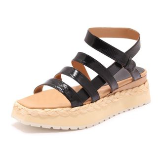 Paloma Barcel&oacute; Schwarzer Lory Sandale Abacaxis Stil - - Shoes - Damen - Schwarzk - 41 EU