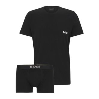 HUGO BOSS Ensemble cadeau T-shirt RN et slip - Homme - Sous-v&ecirc;tements - Noir - Taille: XL