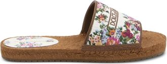 Dolce & Gabbana Femme, Chaussures, Multicolore, Taille: 36 EU Sandales Espadrilles Brod&eacute;es