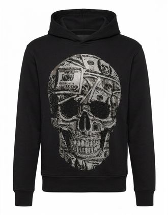 Philipp Plein Kapuzen-Sweatshirt Skull