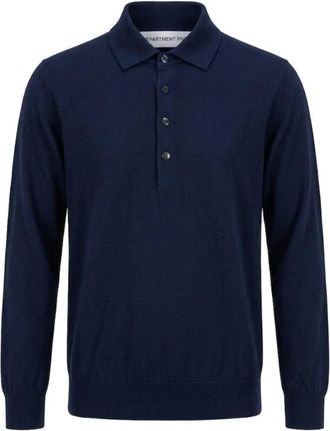 Department Five Department Five, Homme, Tops, Bleu, Taille: S Hampton Maglia Collo Polo
