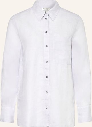Marc O'Polo Marc Opolo Hemdbluse Aus Leinen blau