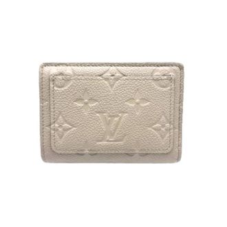 Louis Vuitton Portefeuille bi-pli Empreinte Pre-owned - Femme - Pre-owned - Beige - Taille: ONE Size