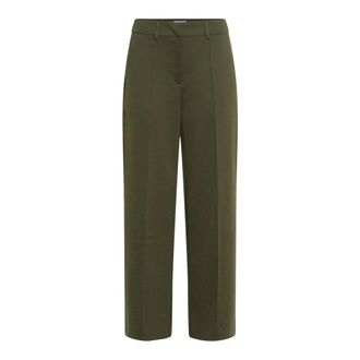 Ichi Hose - - Trousers - Damen - Gr&uuml;n - L