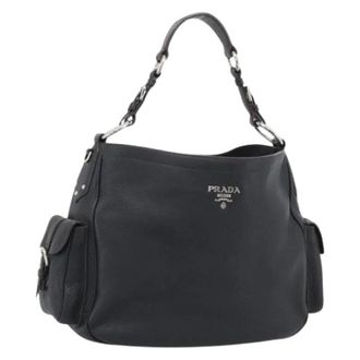 Prada Pre-owned Vintage Schultertasche - - Pre-owned - Damen - Schwarzk - ONE SIZE