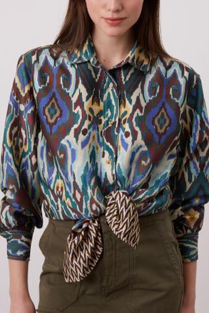 Gerard Darel Chemise ethnique - CHRISTIAN - Emeraude