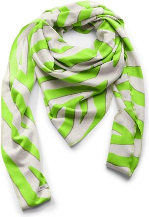 Cecil Damen B572622 Kuscheliges Dreieckstuch, Citrus Lime, A