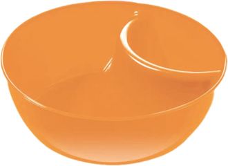 Generic Chip-and-Dip-Serviertablett - Chip-Dip-Servierplatte, Geteilte Snackschalen | Wine Dine Vorspeisenteller, M&uuml;slischalen Gegen Durchn&auml;ssen, Separate Sna