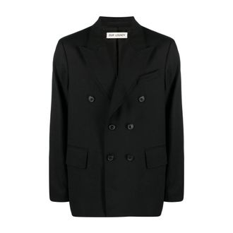 Our Legacy Unconstructed DB Blazer - - Jackets - Herren - Schwarzk - M