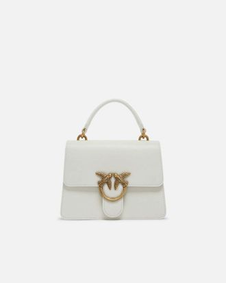 Pinko LOVE ONE TOP HANDLE MINI LIGHT VITELLO
