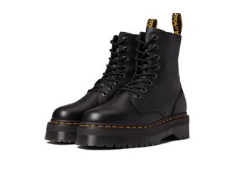 Dr. Martens Unisex Kinder 8 x ooglaarzen bovver boots, Schwarz, 39 EU