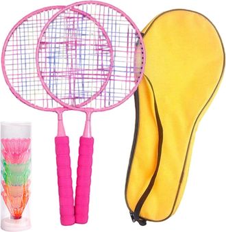 Generico Badmintonschl&auml;ger, Badmintonschl&auml;ger f&uuml;r Kinder und Anf&auml;nger, leicht, f&uuml;r Sport, Outdoor, Familie, Schule, Outdoor, Garten, Camping