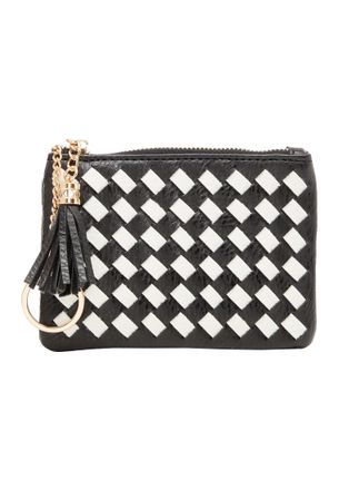 Faina Portemonnaie Damen schwarz weiss