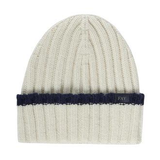 Fay M&uuml;tze - - Accessories - Herren - Wei&szlig; - ONE SIZE