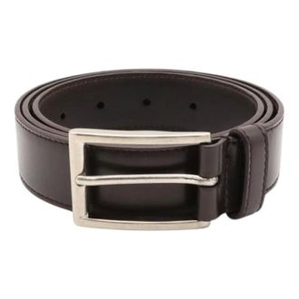 Prada Ceinture Vintage Cuir dOccasion - Homme - Pre-owned - Brun - Taille: ONE Size