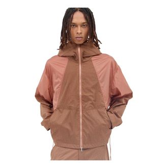 Our Legacy Homme, Vestes, Brun, Taille: XL Veste à capuche en ripstop