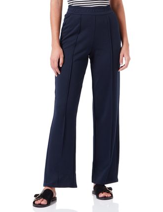 Tom Tailor Damen Stoffhose mit Ziernaht 1032733, 10668 - Sky Captain Blue, L