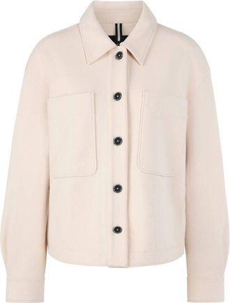 Marc Cain Damen Hemdjacke mit Baumwolle