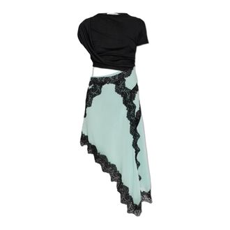 CHRISTOPHER ESBER Verve Twisted Tee Mini Dress - - Dresses - Damen - Gr&uuml;n - XS