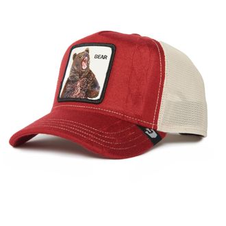 Goorin Brothers Trucker Cap What it is Red Rot, Size:OneSize