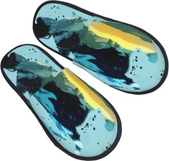 Generic Pantoufles Cheval Unisexe Accueil Pantoufles Cozy Maison Slippers Pour Int&eacute;rieur Invit&eacute; Homme M