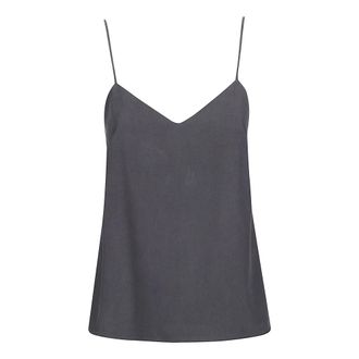 Max Mara Mxmunghia Silk Canvas Top - - Tops - Damen - Blau - XS