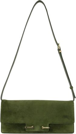 Tom Ford Femme, Sacs, Vert, Taille: ONE Size East/West Shoulder Bag