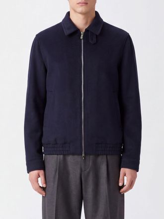 Brunello Cucinelli Blouson bomber en laine avec col montant et fermeture zipp&eacute;e