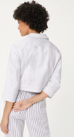 Olsen Kurzjacke aus Satin mit Brusttaschen