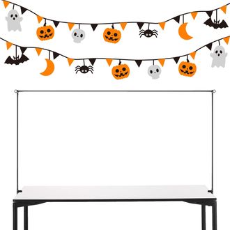 Generic Einstellbare Tischballon-Kabine - Metall &Uuml;ber Tischstange St&auml;nder, H&auml;ngende Display-Stange Kann festgeklemmt werden, Dekorrahmen F&uuml;r Blumenkr&auml;nze, Fal