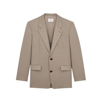 Saint Laurent Herren, Jacken, Beige, LGr&ouml;&szlig;e