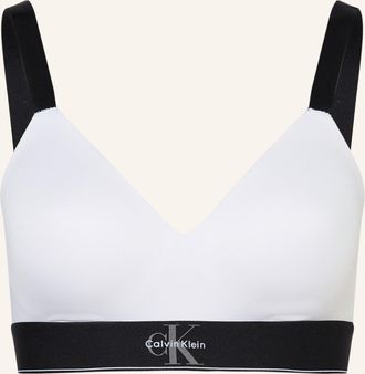 Calvin Klein Bustier Graphic Monogram weiss