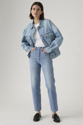 Levi's Jean Coupe Courte 501 - Femme - Bleu / Spark My Spurs - 24X28