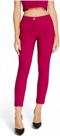 Rinascimento Pantalon Ankle SlimFit Tailleur - Femme - Pantalons - Rouge - Taille: W34
