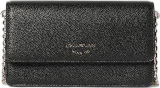 Emporio Armani Clutch mit Kettenriemen - - Bags - Damen - Schwarzk - ONE SIZE