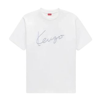 Kenzo Signature T-Shirt - - Tops - Herren - Wei&szlig; - S