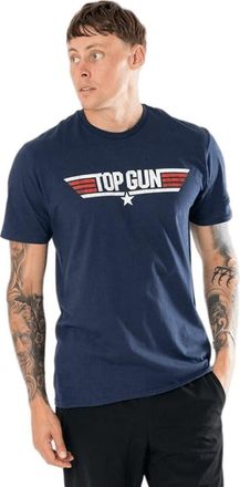 Top Gun CID Logo T-Shirt, Blau, S, blau, S