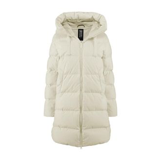 Bomboogie Daunenmantel aus gl&auml;nzendem Nylon - - Coats - Damen - Wei&szlig; - XS