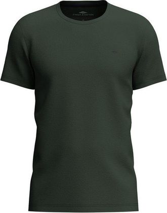 Fynch-Hatton T-Shirt Sommershirt mit Logo Stickerei