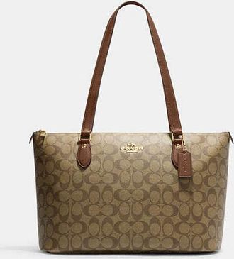Coach Gallery Tote Aus Charakteristischem Canvas