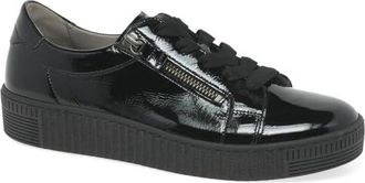 Gabor Wisdom Womens Casual Shoes 39.5 Verni Noir