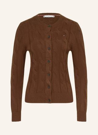Tommy Hilfiger Strickjacke braun