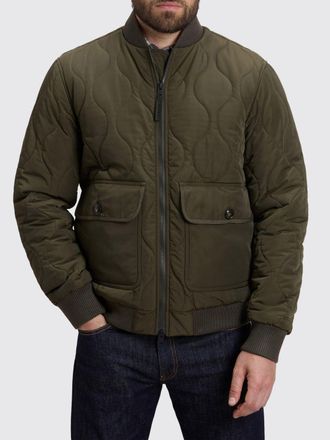 Woolrich Bomber rembourr&eacute; et matelass&eacute; en polyester avec logo contrast&eacute;