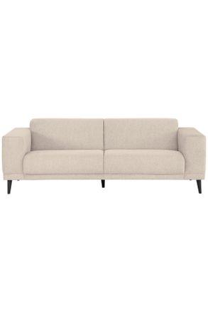 MID.YOU Mid.you 3-Sitzer-Sofa Oslo_Lz, Beige, Textil, Buche, 218x77x93 cm, Wohnzimmer, Sofas & Couches, Sofas, 3-Sitzer Sofas
