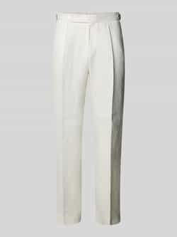 HUGO BOSS Relaxed Fit Leinenhose aus reinem Leinen Modell PERINO