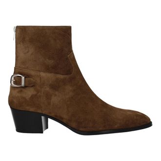 Celine Wildleder-Stiefeletten - - Shoes - Herren - Braun - 41 1/2 EU